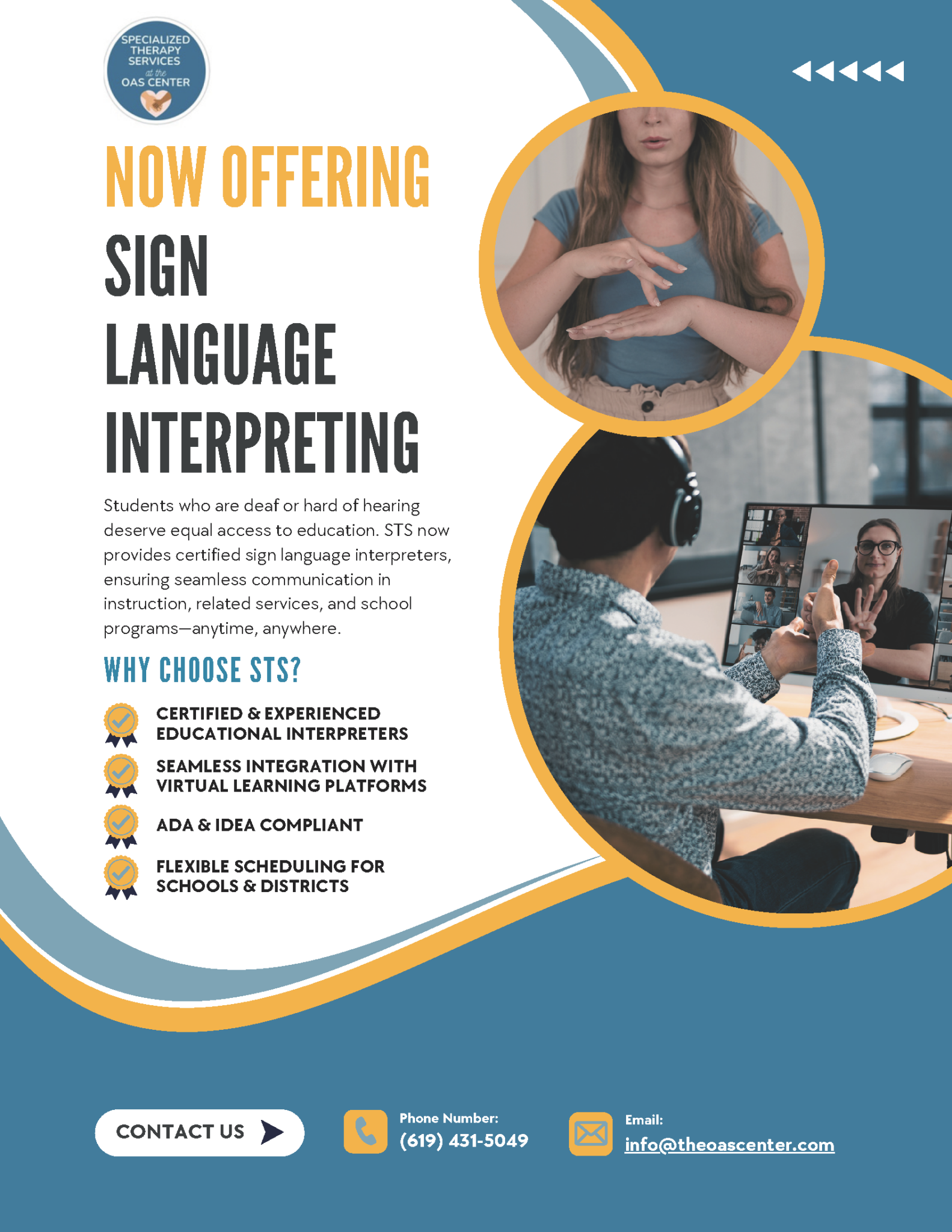 The OAS Center - Specialized Therapy Services